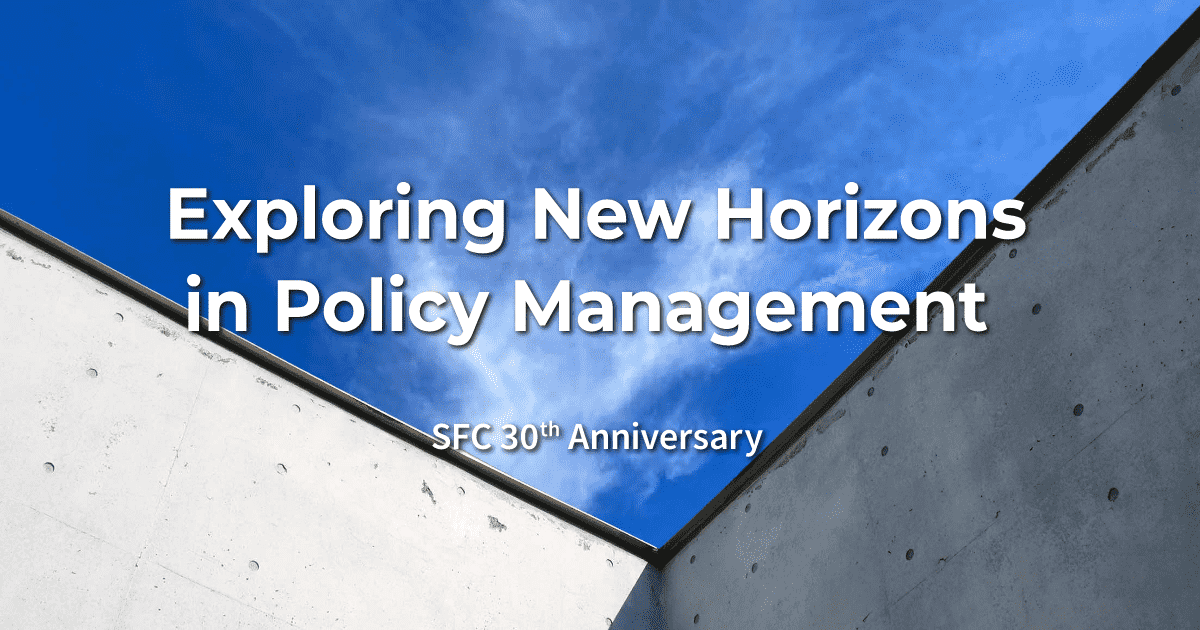 Exploring New Horizons in Policy Management | Keio University Shonan ...